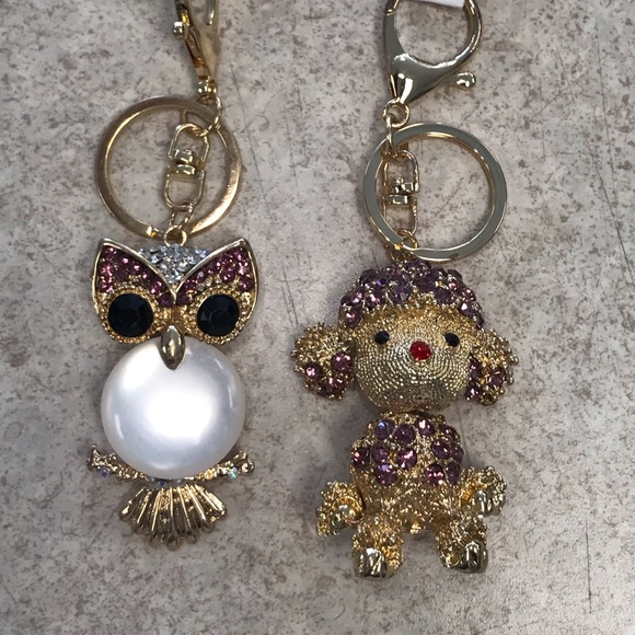Accessories | Poodle And Owl Keychains | Poshmark